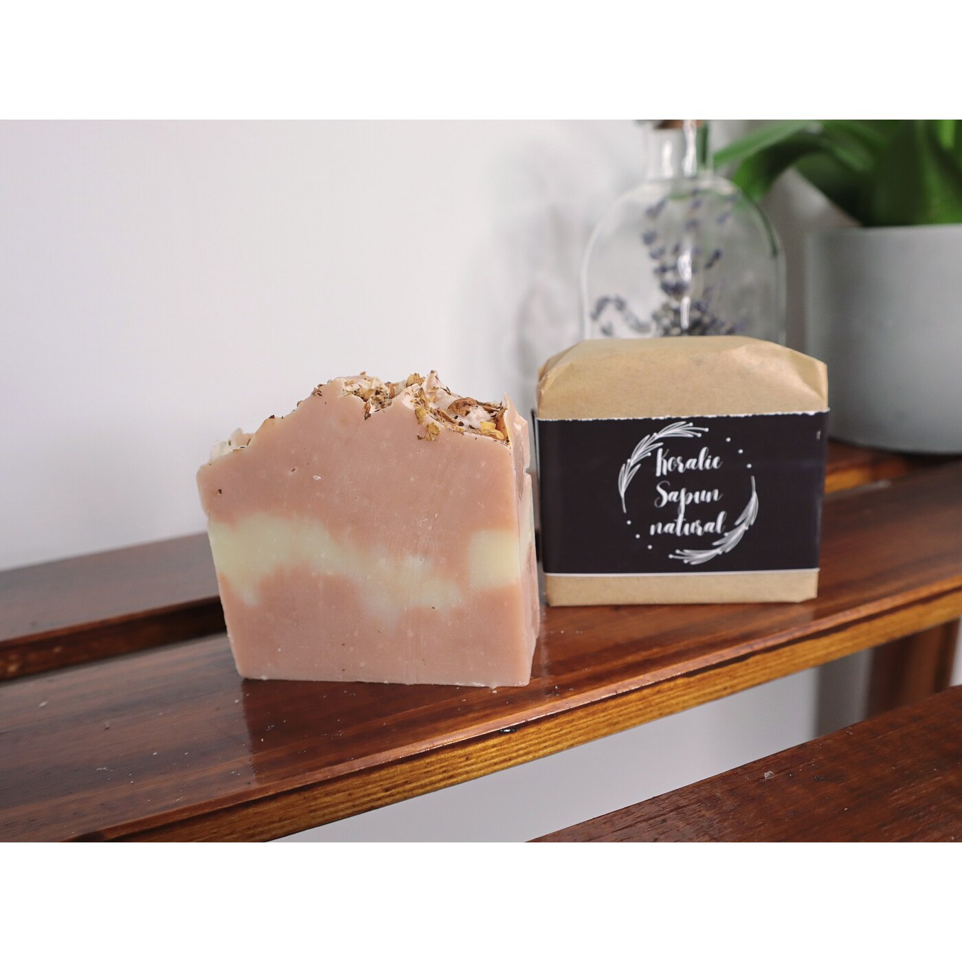 Sapun natural argila rosie, 100g - eMAG.ro