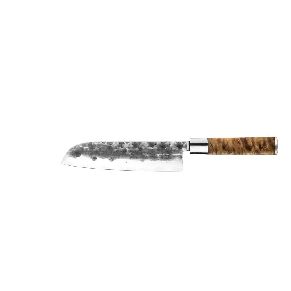 Cutit de bucatarie, Santoku, otel japonez, Forged VG10, 18 cm - eMAG.ro