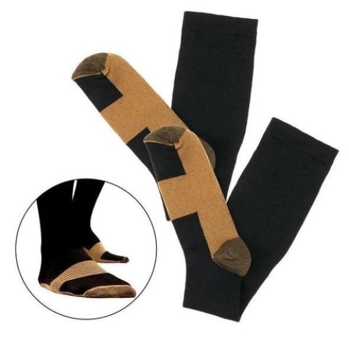 Sosete de compresie HappyFeet, anti varice - eMAG.ro