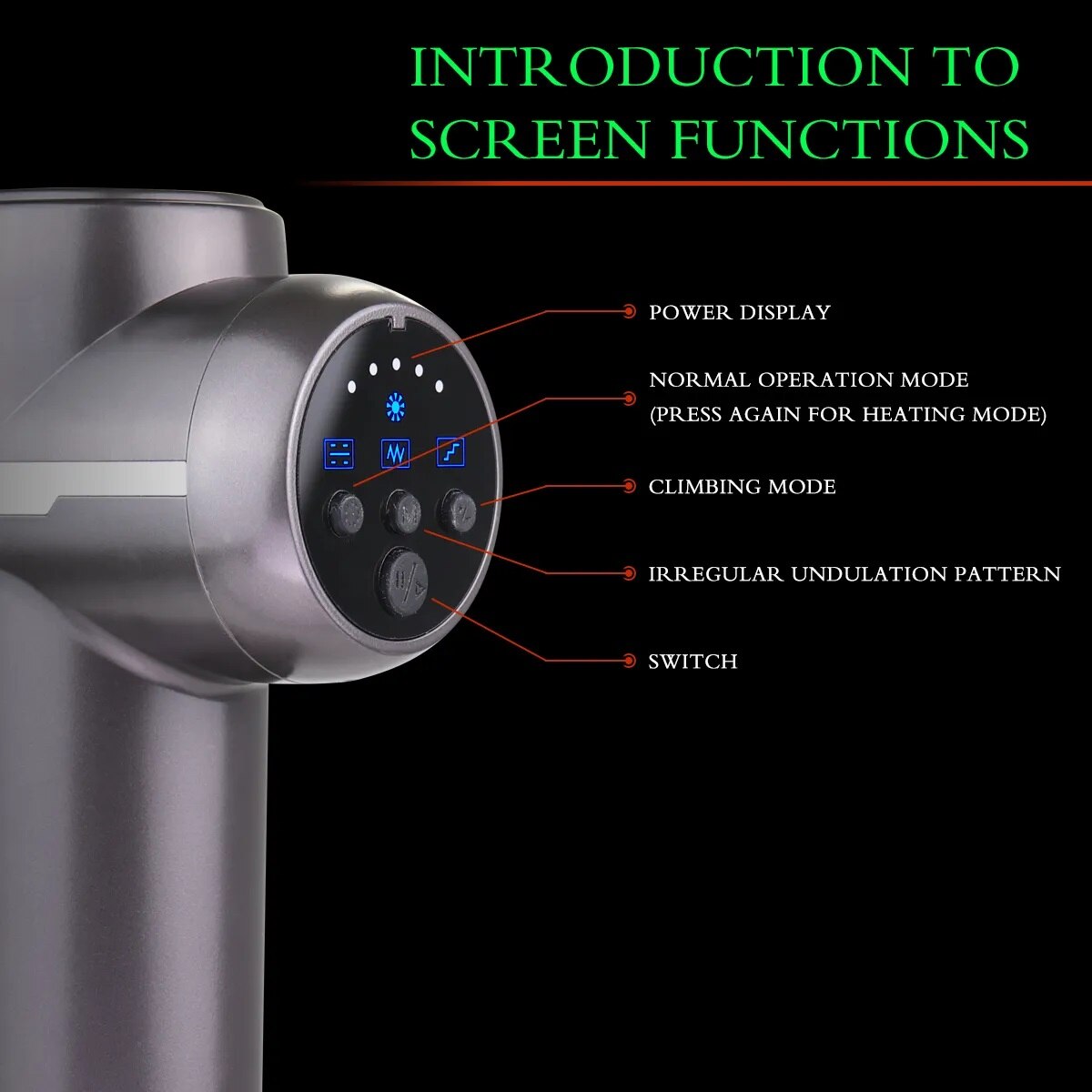 Aparat de masaj corporal Gun Profesional - eMAG.ro