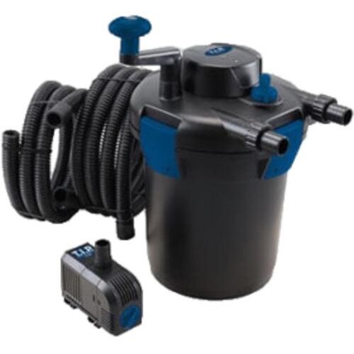 Filtru UVC TFP-5000 pentru iaz, Pontec, 1500 l/h, Negru/Albastru - eMAG.ro