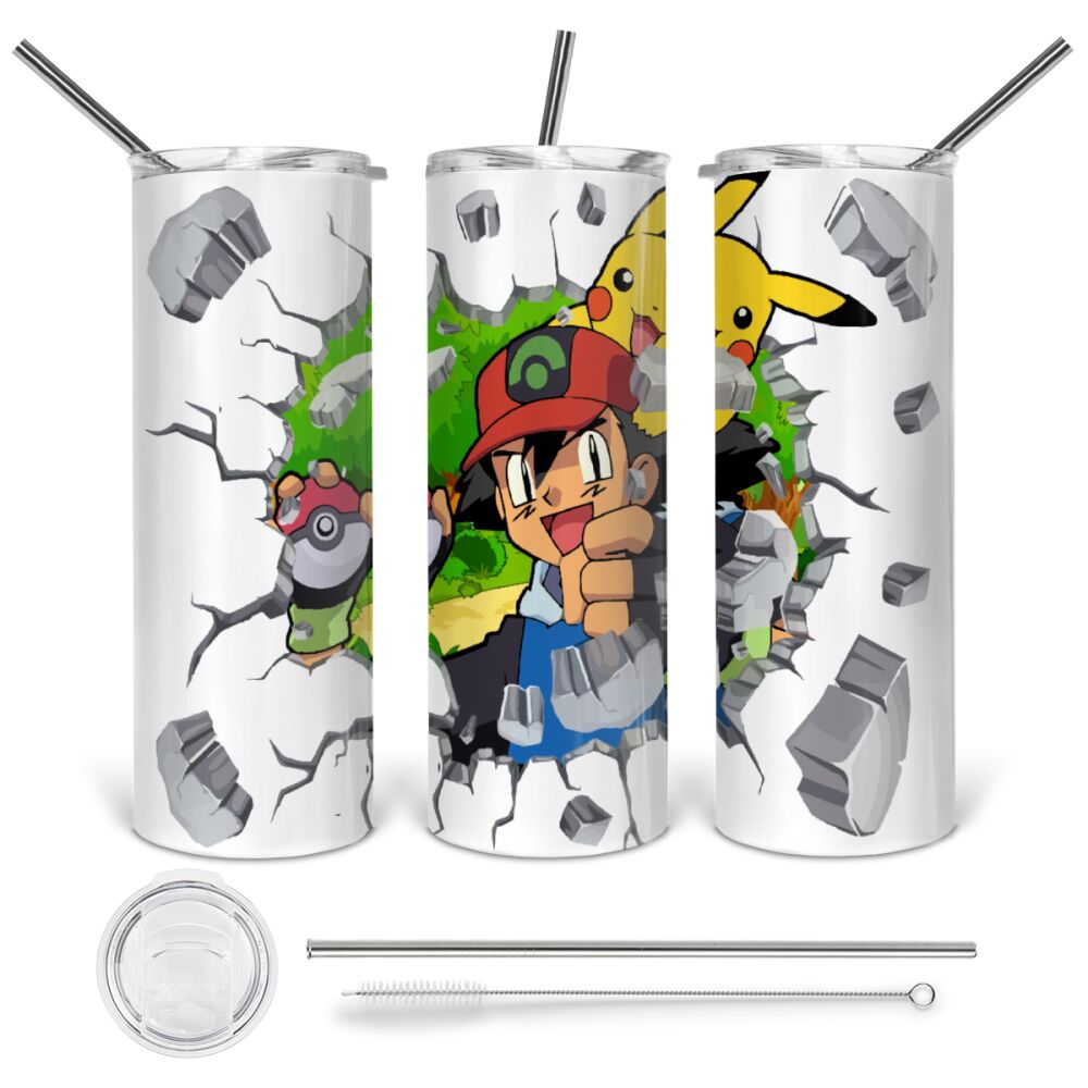 Set pahar termos/pai, Pokemon, 600 ml, Inox, Multicolor - eMAG.ro
