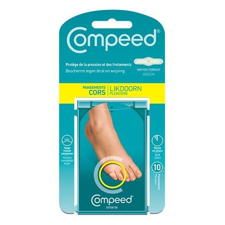 Средни лепенки за дълбоки мазоли 10 броя Compeed - eMAG.bg