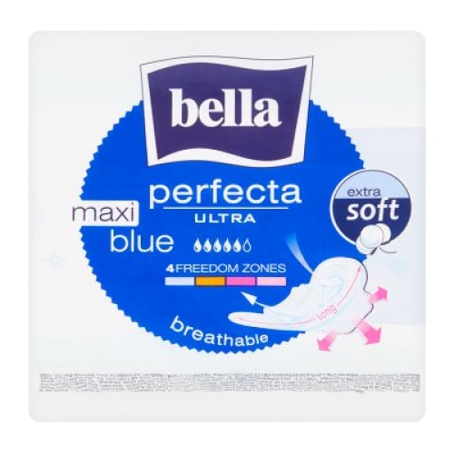 Absorbante, Bella, Ultra maxi, 8 bucati, Verde - eMAG.ro