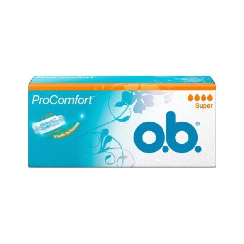 Tampoane, Ob, Procomfort, 16 bucati, Portocaliu/Albastru - eMAG.ro