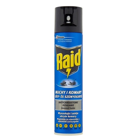 Spray muste si tantari, Raid, Albastru, 400 ml - eMAG.ro