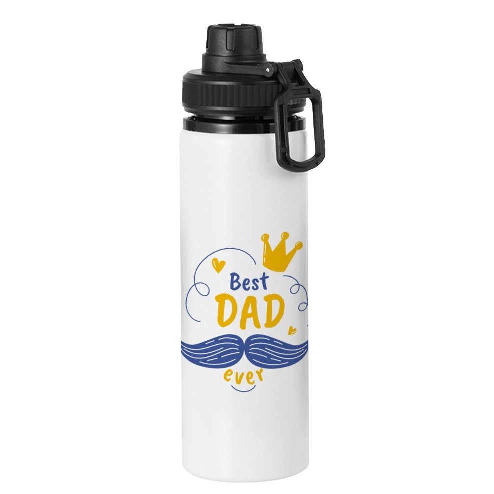 Sticla de apa, Aluminiu, 850 ml, Multicolor - eMAG.ro