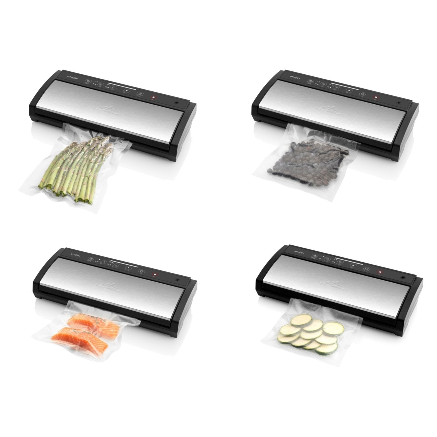 Aparat de vidat, ETA, Otel inoxidabil, 30 cm, Negru - eMAG.ro