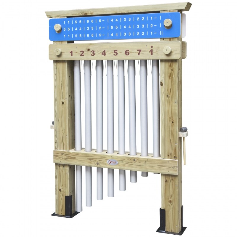 Joc interactiv cu note muzicale, Classic World, Lemn/Metal, Bej ...