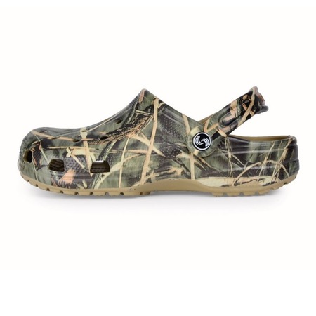 Slapi barbati tip Crocs, Pentru pescuit si vanatoare, Navy, Verde ...