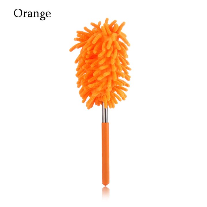 Pamatuf microfibra pentru praf cu maner telescopic, Portocaliu, 26/75 ...