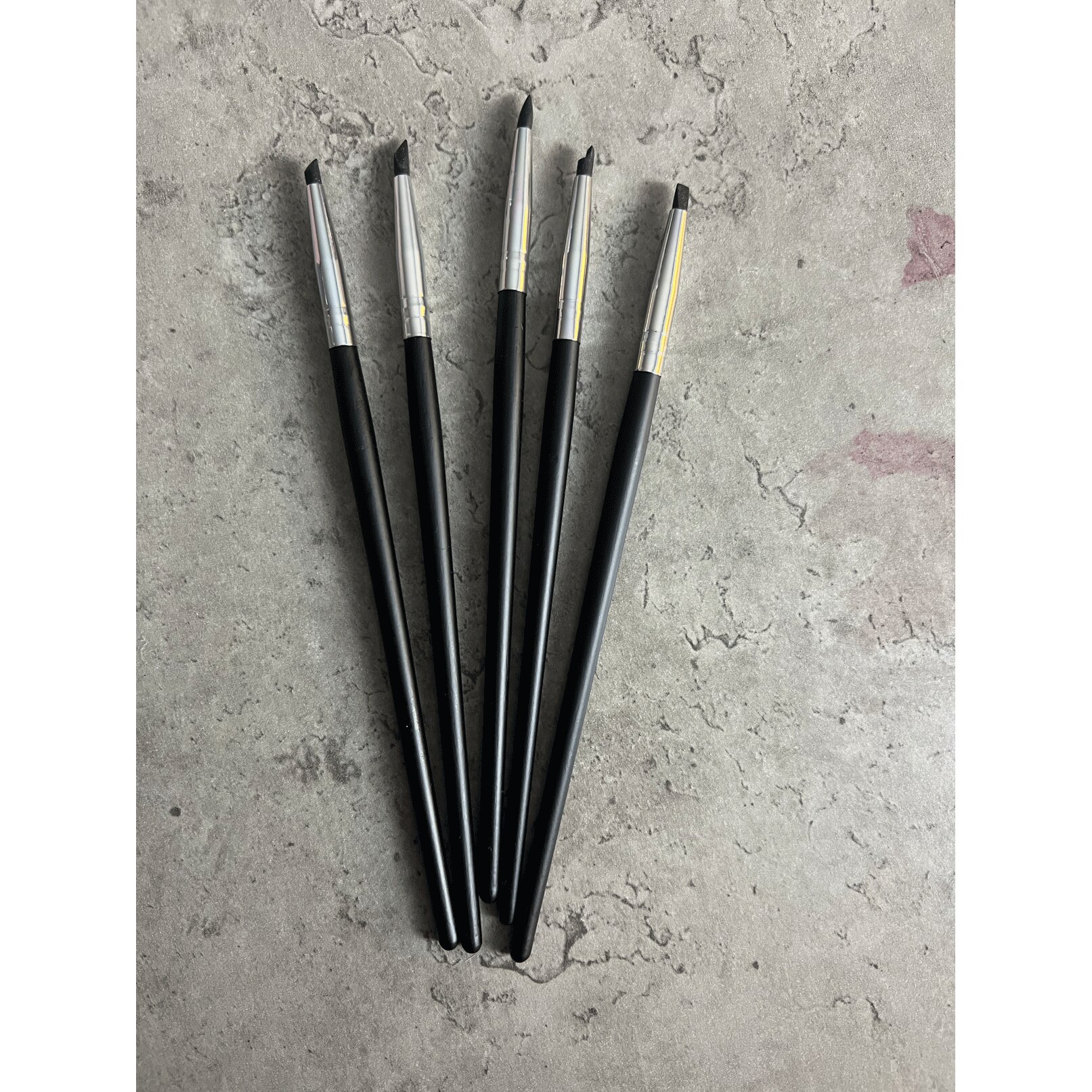 Set 5 pensule cu varf de cauciuc, Wielorybie Rzeczy, Pentru modelarea ...