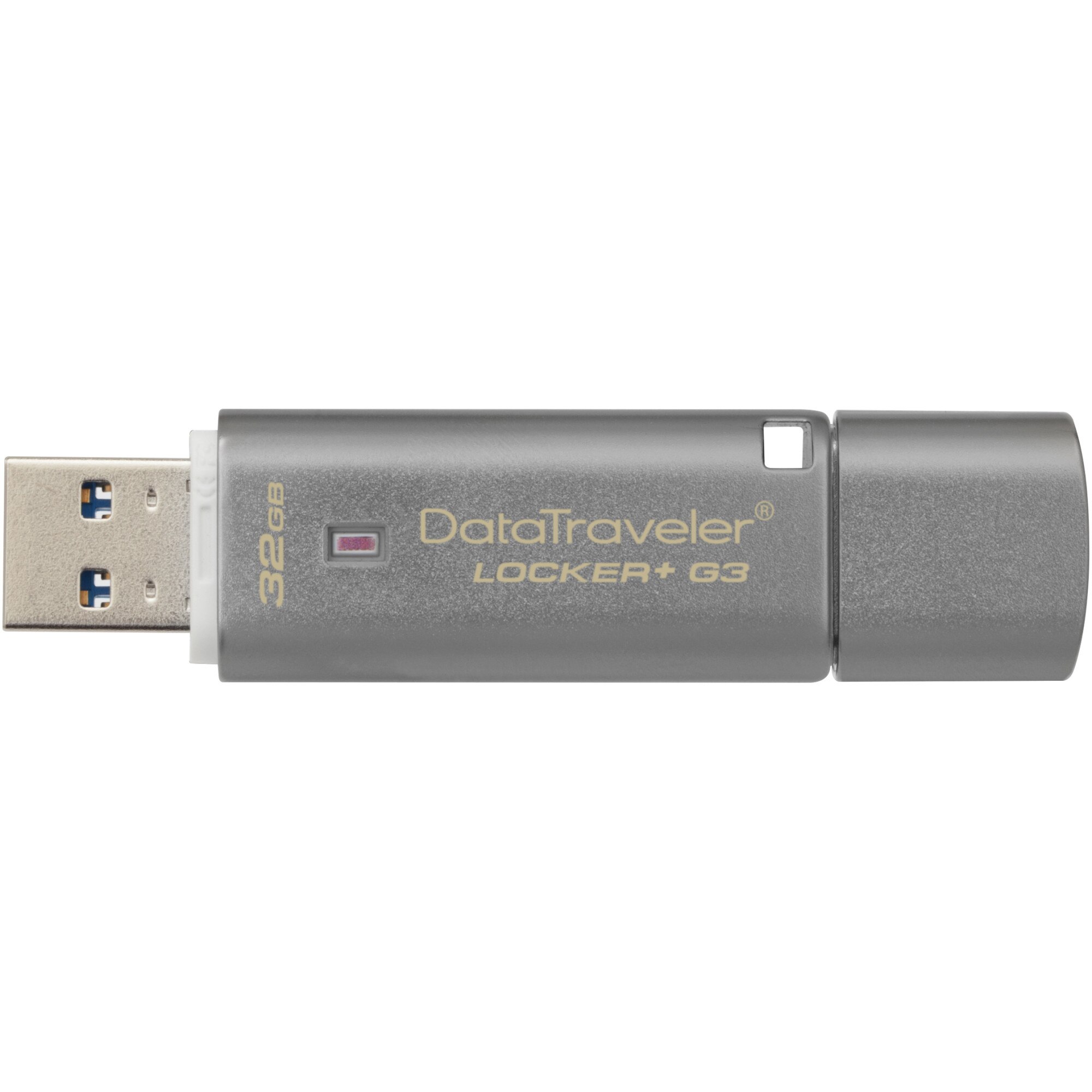 Memorie USB Kingston Data Traveler Locker+ G3, 32 GB, cu criptare ...