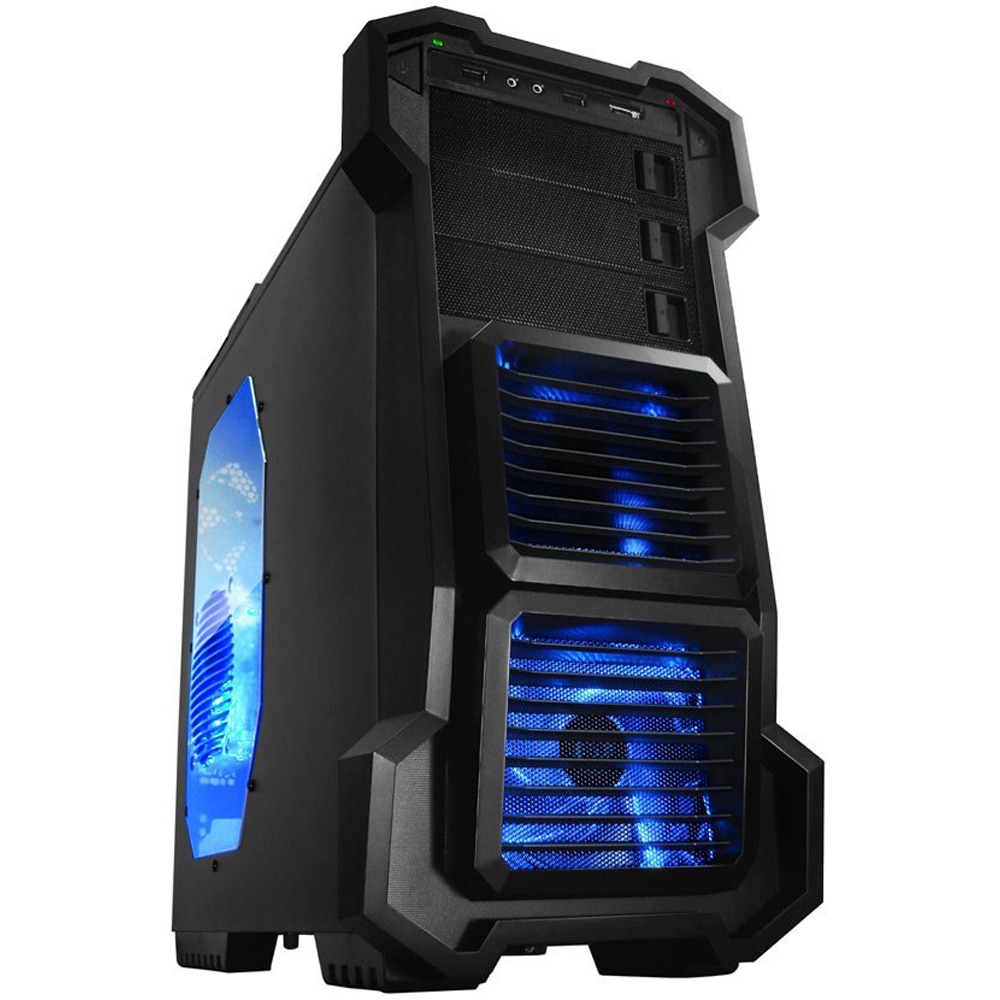 Carcasa Raidmax Super Helios, Middletower, fara sursa, Negru - eMAG.ro