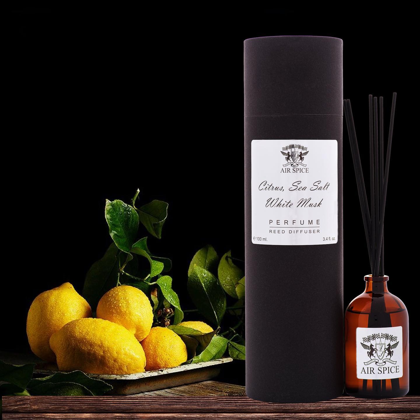 Парфюмен дифузер за стая Air Spice, Silver Club, С пръчици, 100мл - eMAG.bg