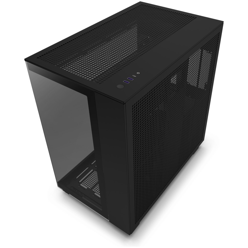 Carcasa NZXT H9 Flow, Negru - eMAG.ro