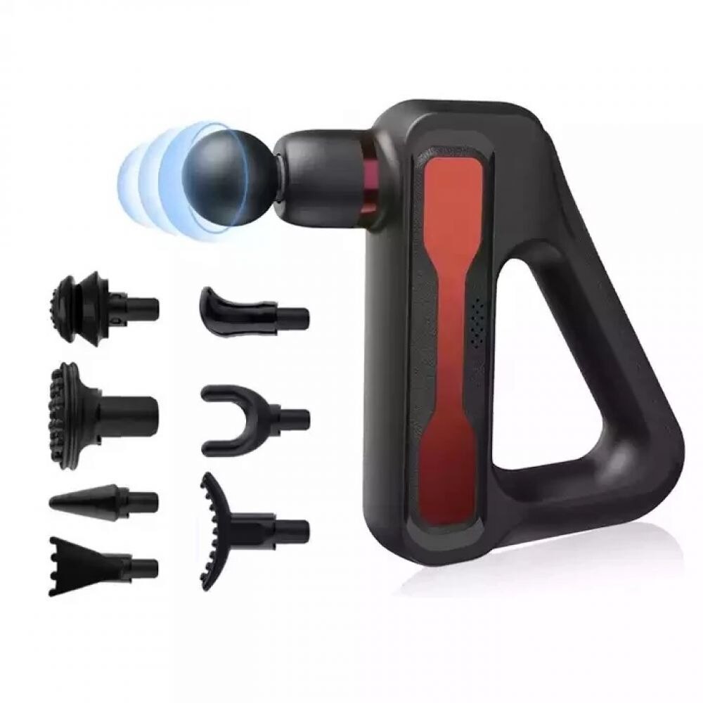 Pistol de masaj ORTO GUN XIII PRO, 8 capete de masaj, 32 de viteze ...