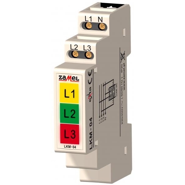 Lampa de control LKM-04-40, Zamel, Alb - eMAG.ro