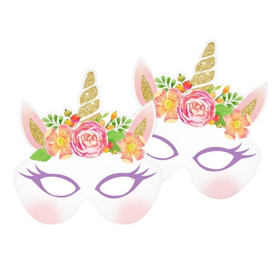 Unikornis maszk álarc 6 db-os - eMAG.hu