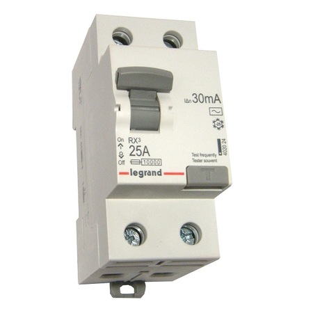 Siguranta automata RCD RX3, Legrand, 25A, 30mA, Alb - eMAG.ro