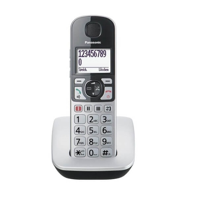 Telefon fara fir Panasonic, KX-TGQ500GS, Argintiu - eMAG.ro