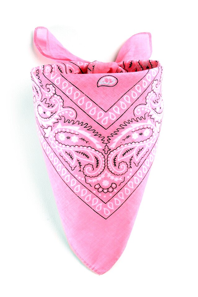 Set bandane, 3 culori, gri alb roz, La Maniera, 100% bumbac - eMAG.ro