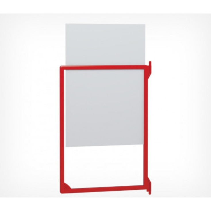 Suport infoframe de tejghea, RMS, cu 10 rame A4 rosii - eMAG.ro