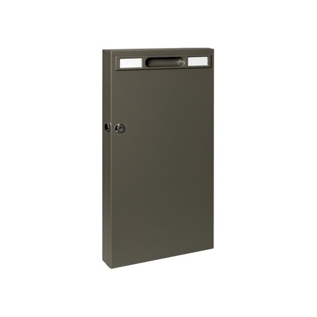 Panou metalic pentru 200 de chei, 270 x 680 x 52 mm, inchidere cu cheie ...