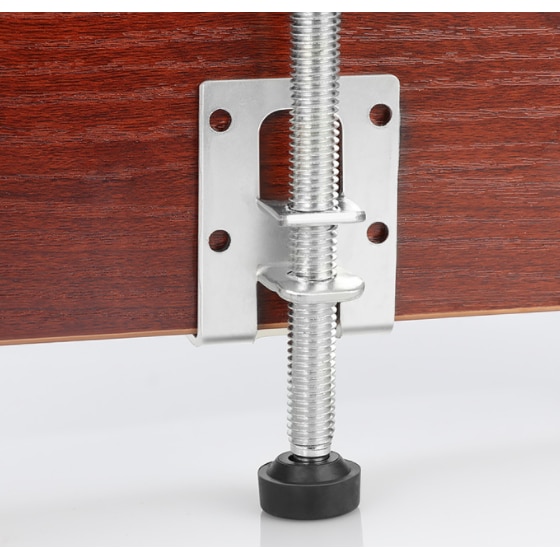 Picior de mobilier reglabil, YVS, Capacitate 100kg, Argintiu - eMAG.ro