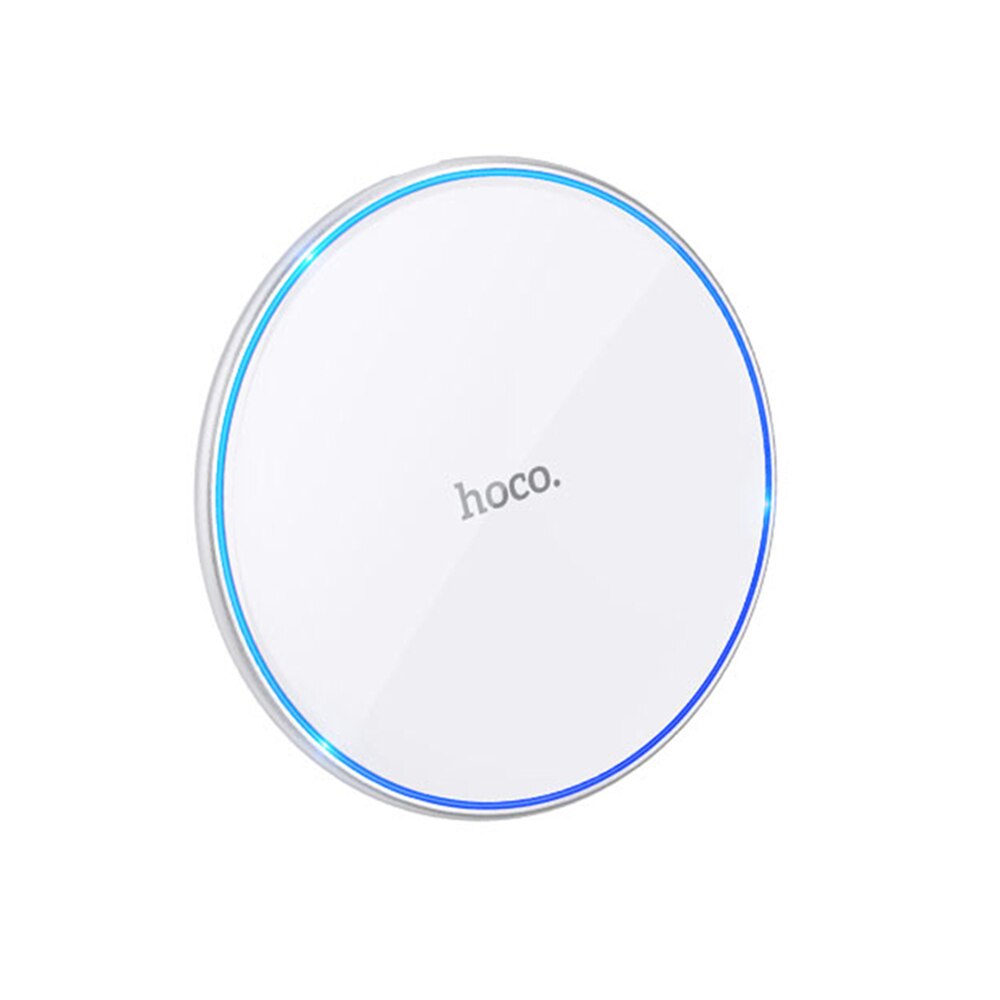 Incarcator wireless Fast Charging CW6 Hoco 15W Pro Easy, alb - eMAG.ro