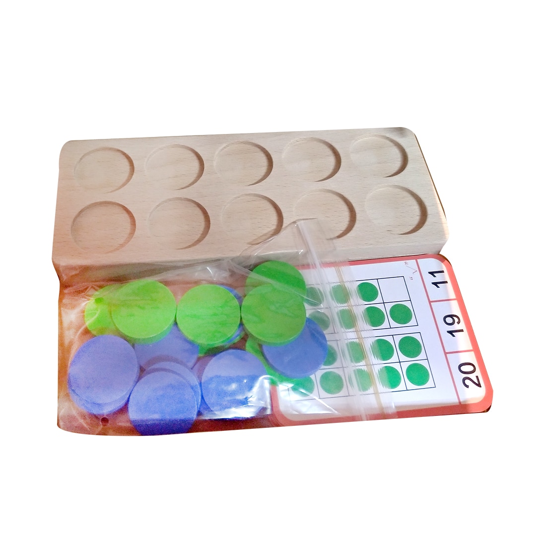 Joc pentru dezvoltarea abilitatilor matematice, Counting Board, jucarie ...