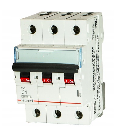 Intrerupator de circuit 6kA AC 3P C1A Legrand TX3 403537 - eMAG.ro