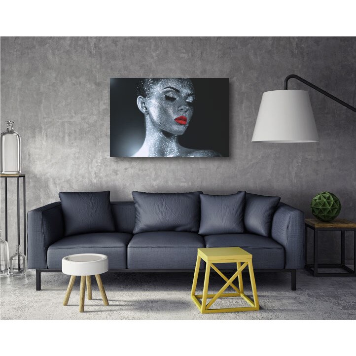 Tablou canvas 60x90 cm - Femeia glamuroasa - eMAG.ro