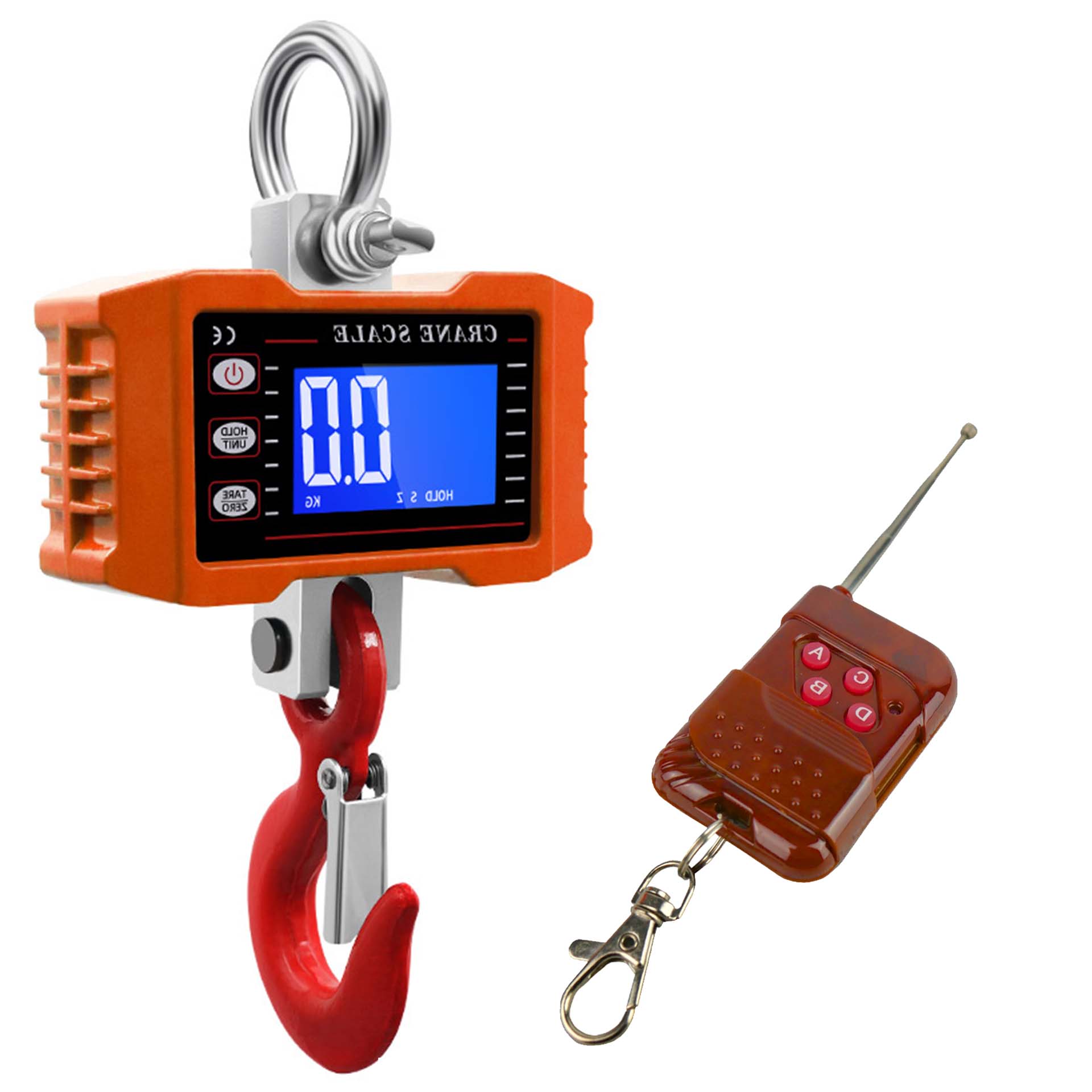 Складова везна везна на кука висяща везна до 1 T с дистанционно управление за дистанционно