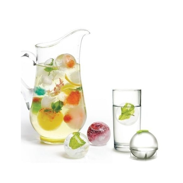Set 4 bile pentru gheata, Gadget Master, Plastic, Transparent - eMAG.ro