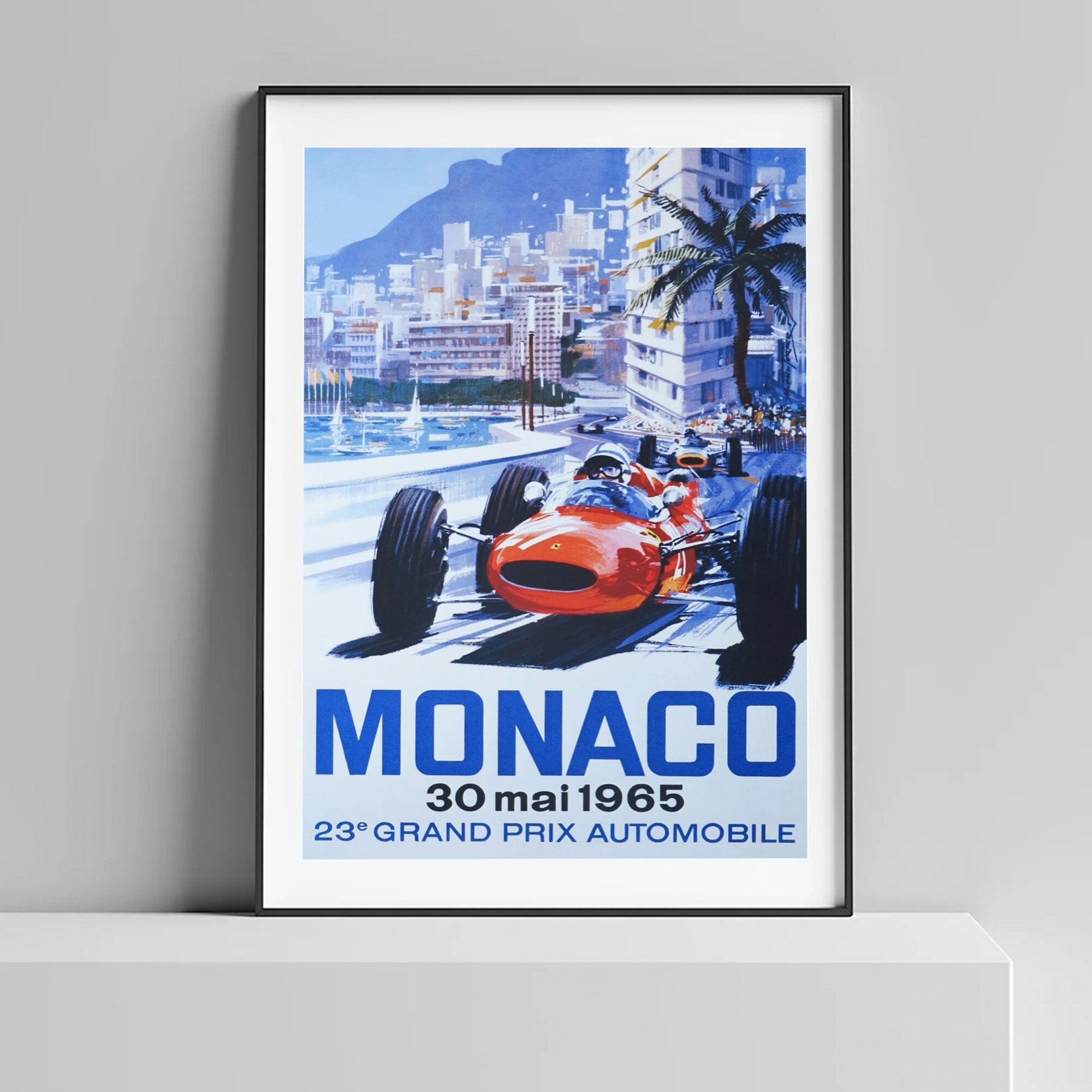 Poster de perete MONACO Grand Prix Racing Cars A3 - eMAG.ro