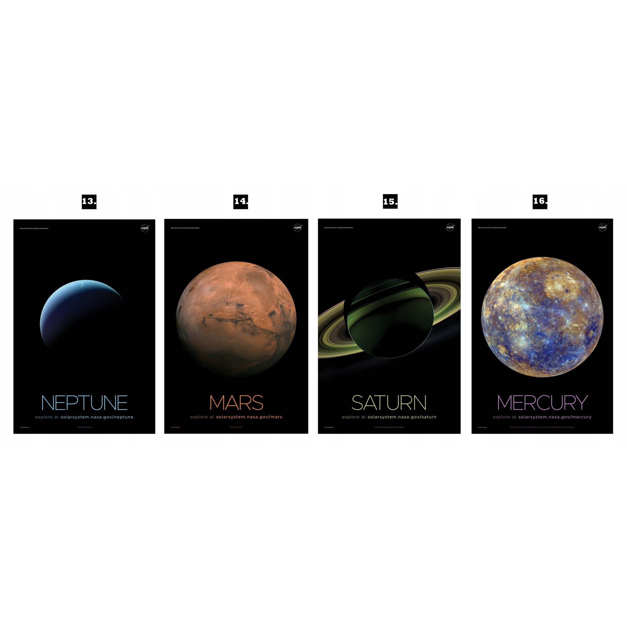 Poster Pentru Perete Neptune Nasa 60X93 Cm Xxl - eMAG.ro