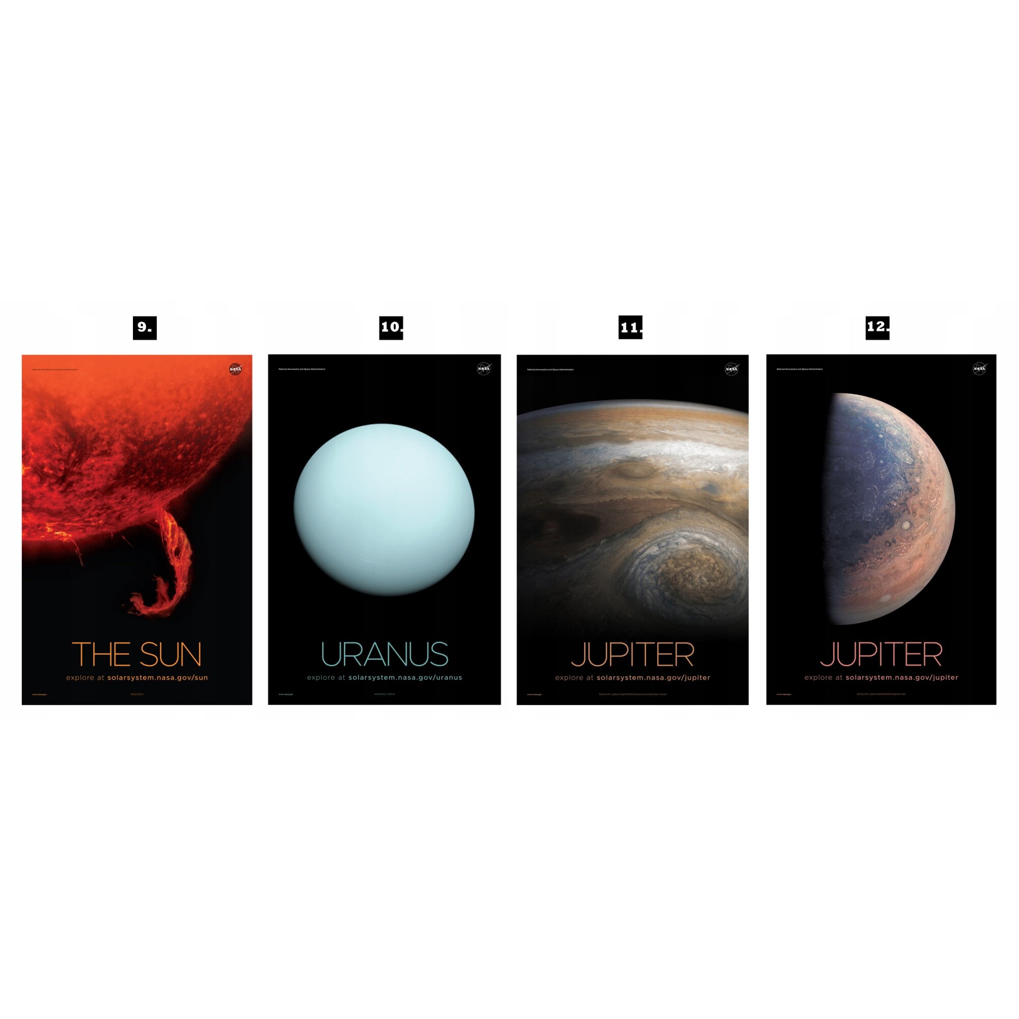 Poster Pentru Perete Neptune Nasa 60X93 Cm Xxl - eMAG.ro