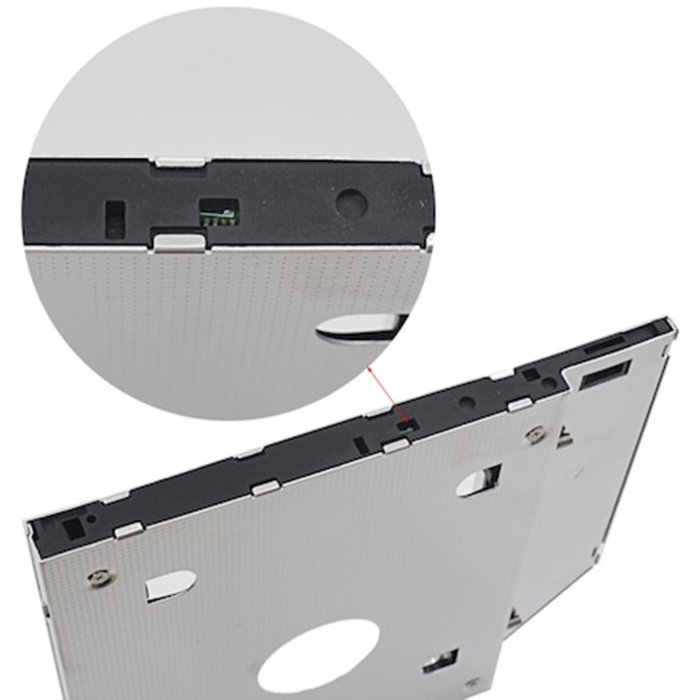 Adaptor pentru a doua unitate, 1Tech, Caddy, 12.7 mm, HDD/SSD, Gri ...