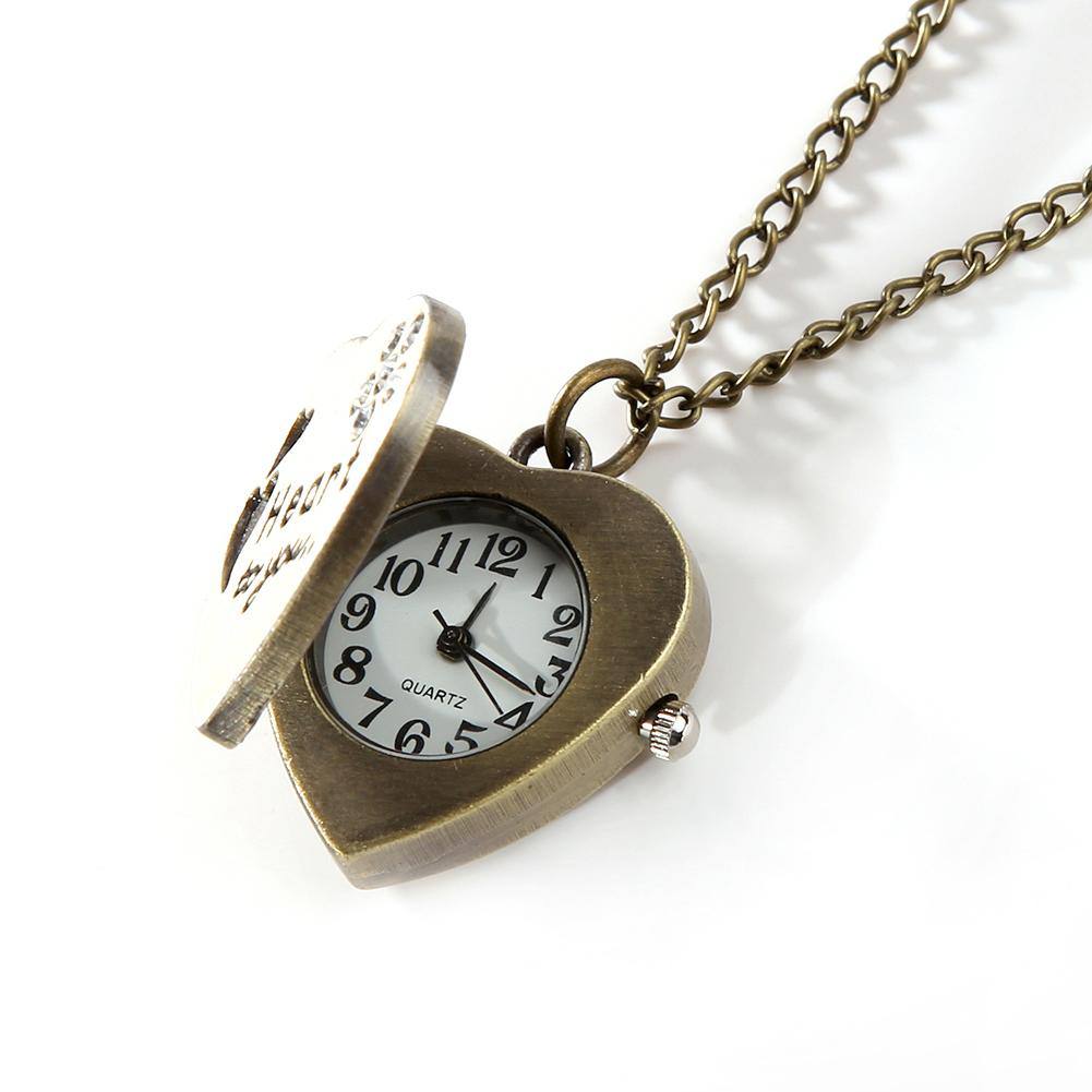 Pandantiv cu ceas heart to you, quartz, vintage, Nilex - eMAG.ro