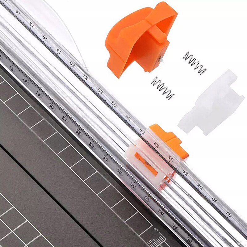 Ghilotina hartie A3, trimmer manual, 12 coli, marcaj format hartie ...