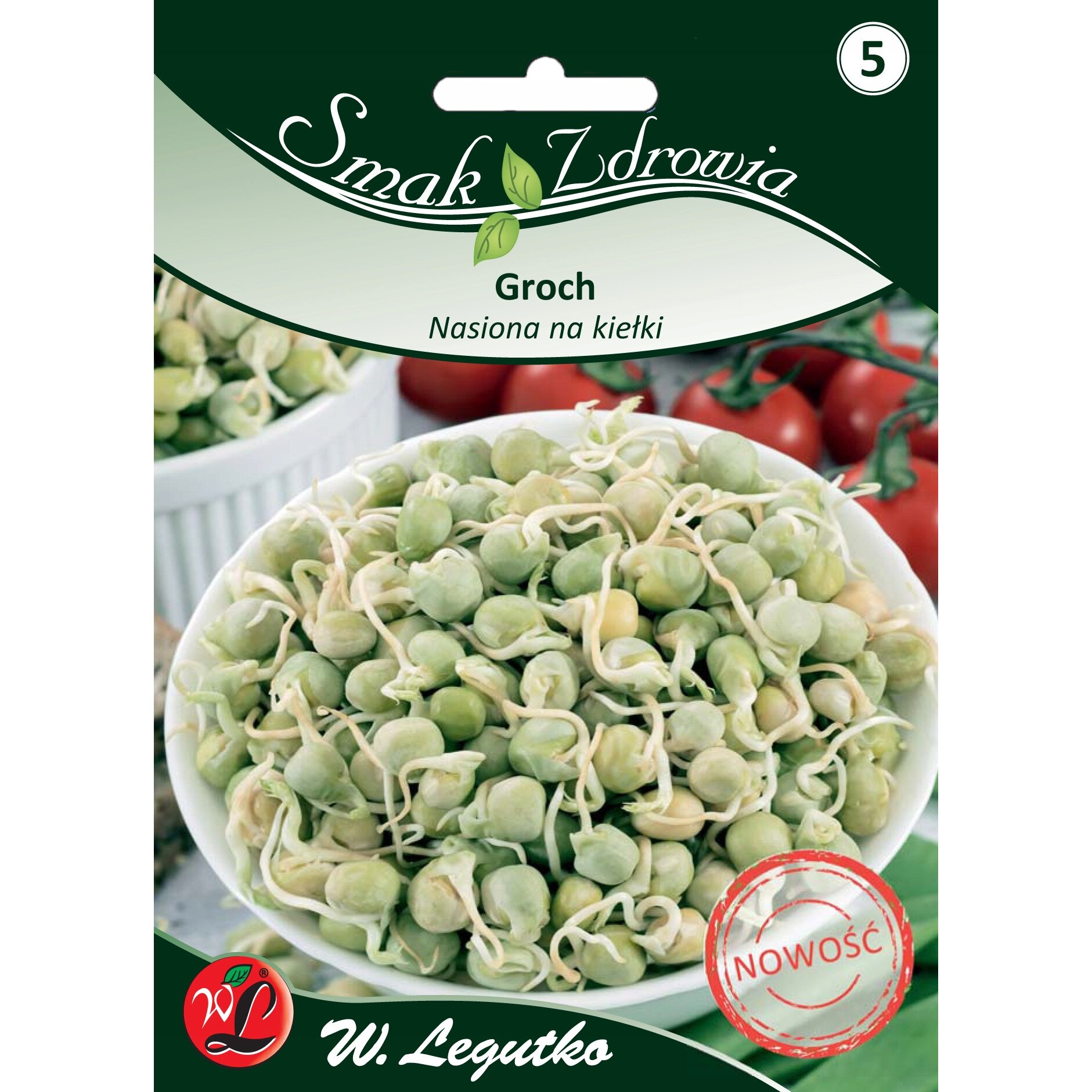 Seminte de germeni mazare, Legutko, 50g - eMAG.ro