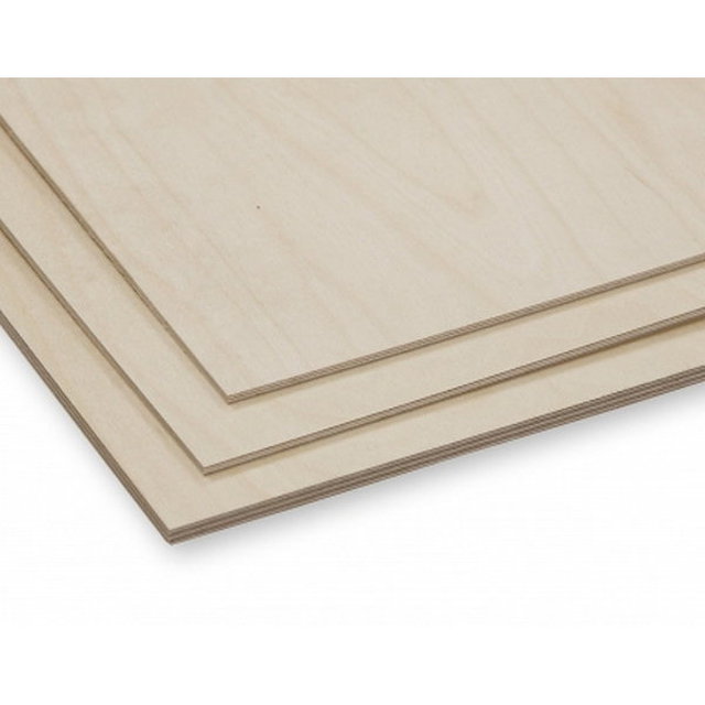Placaj lemn mesteacan grosime 4 mm, latime 370 mm, lungime 740 mm, 3 ...