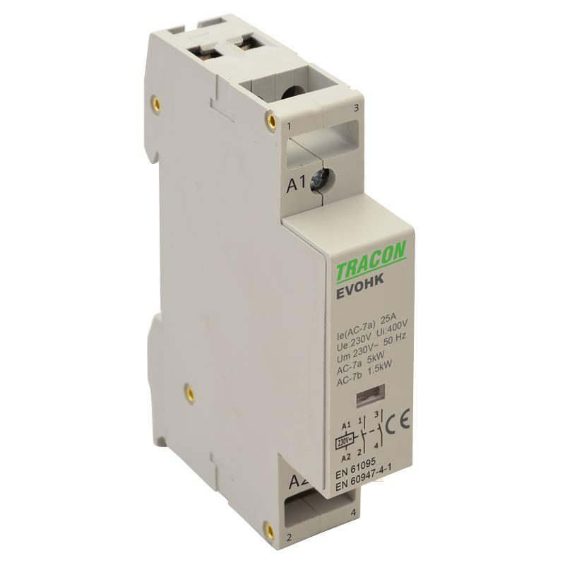 Contactor de instalare, Tracon Electric, 230V, 25A, Alb - eMAG.ro