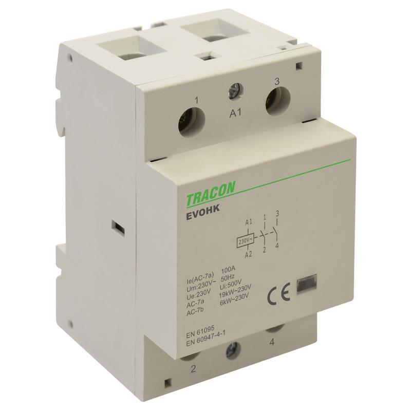 Contactor de instalare, Tracon Electric, 230V, 63A, Alb - eMAG.ro