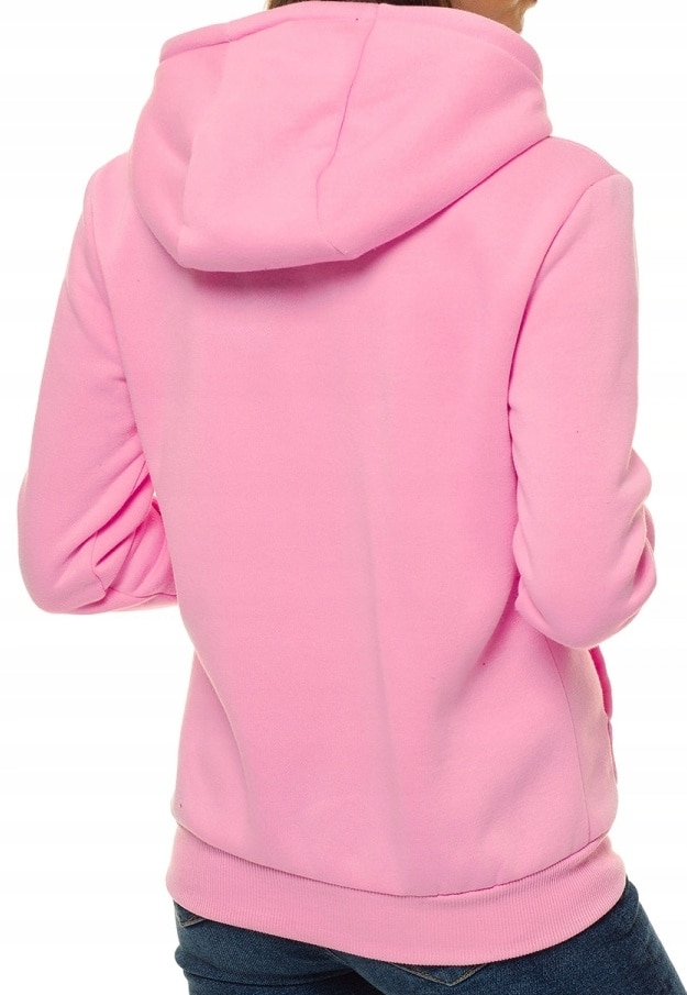 Hanorac cu fermoar dama J. Style, Bumbac/Poliester, Roz deschis, L ...