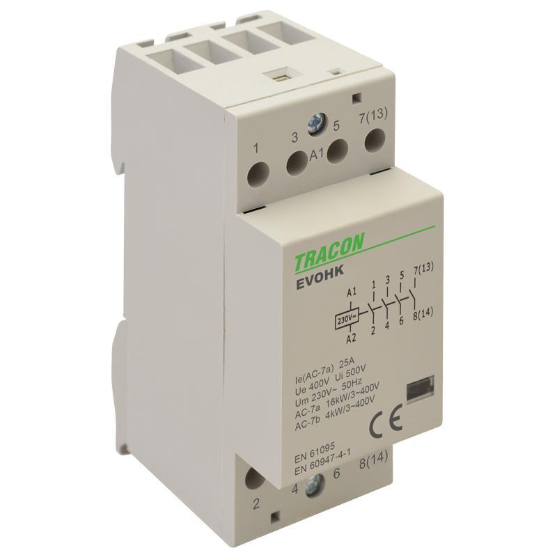 Contactor de instalare, Tracon Electric, 230V, 40A, Alb - eMAG.ro