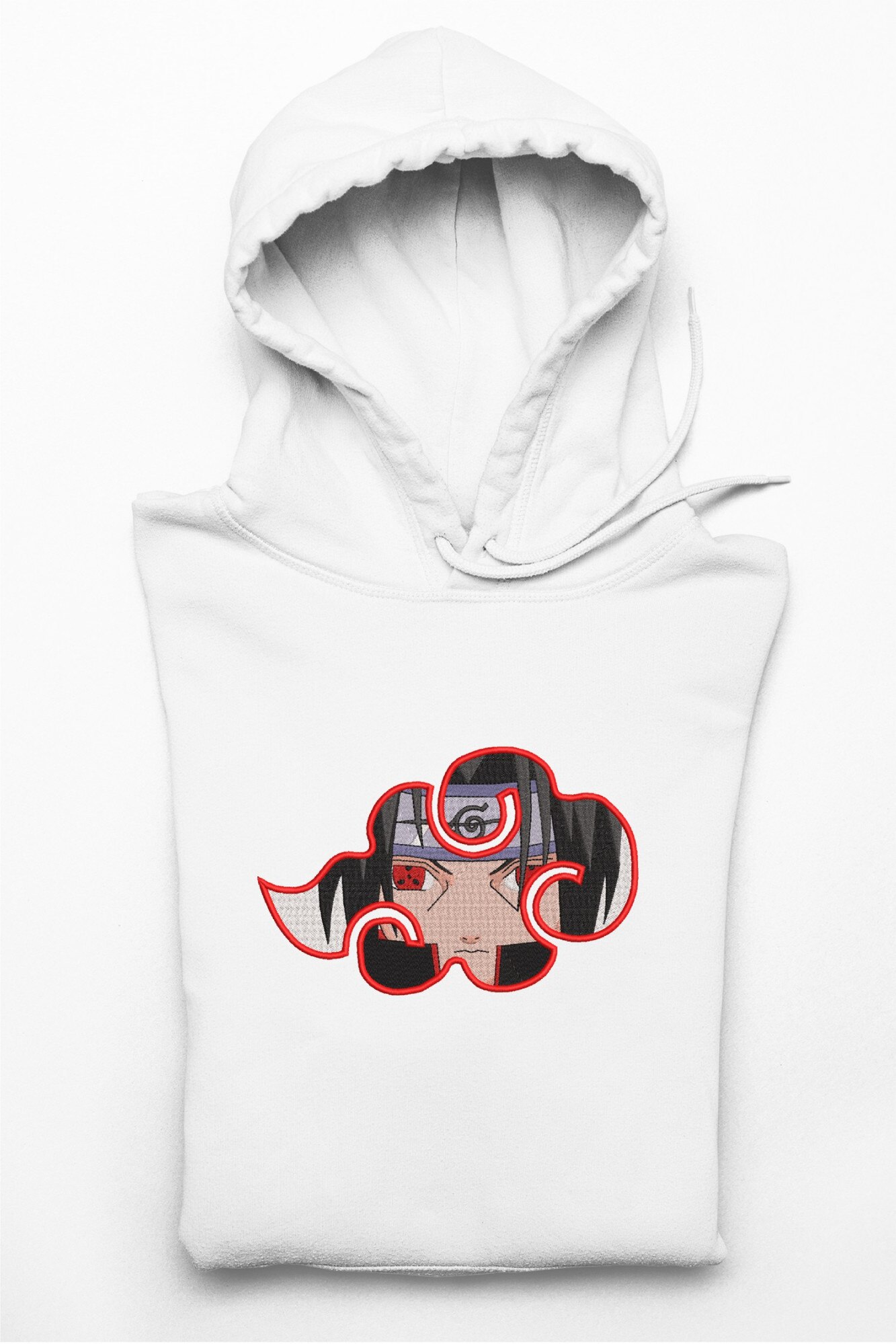 Hanorac anime brodat cu Itachi Akatsuki Cloud din Naruto - eMAG.ro