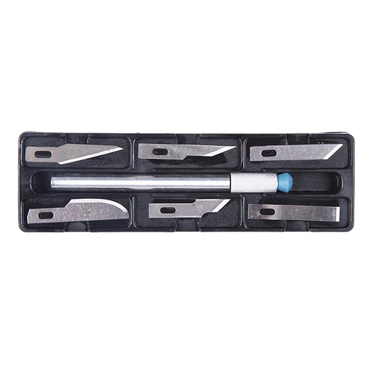 Set 6 buc. cutter + diverse lame de schimb pentru folie autocolant, AVX ...