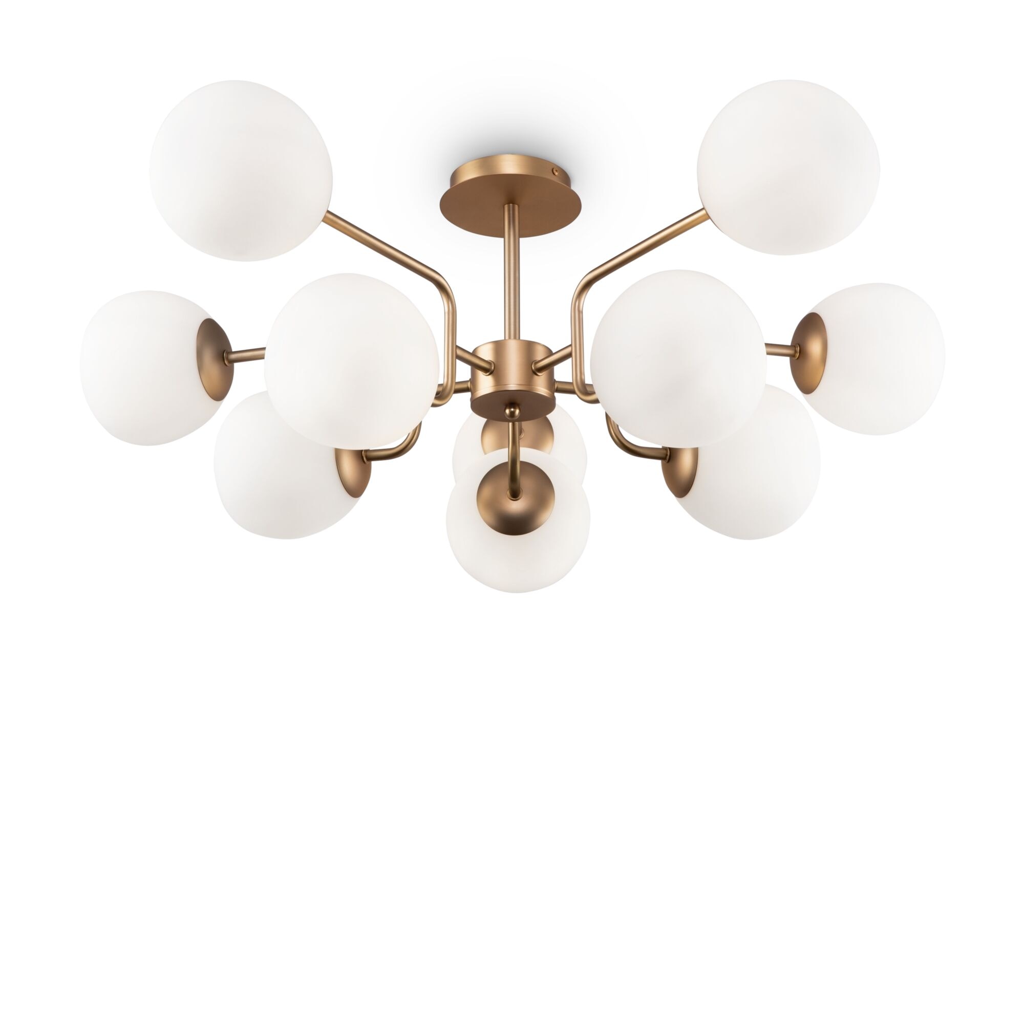 Lustra Maytoni Modern Erich, Auriu, 10E14, 40W - eMAG.ro